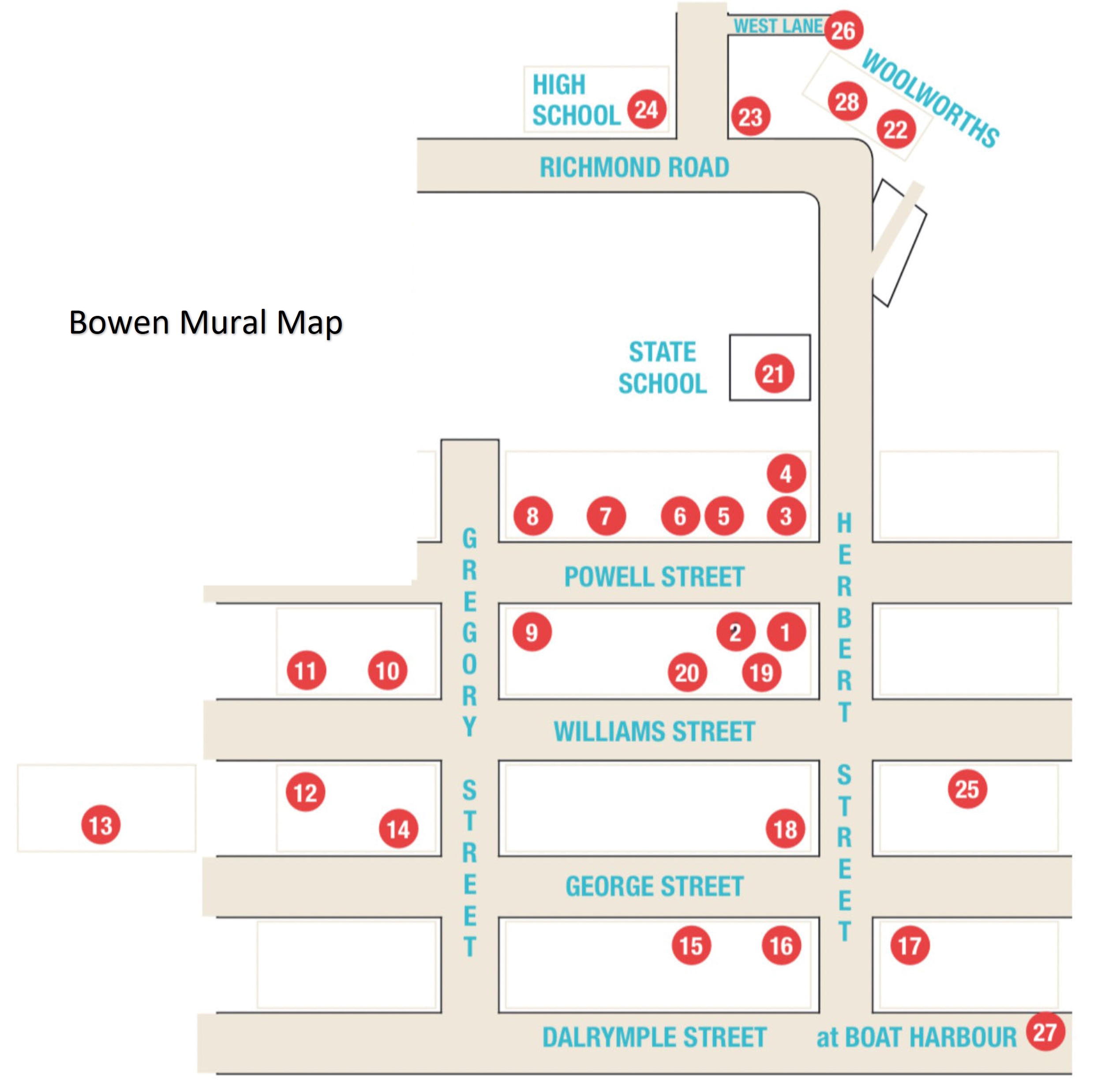 Bowen – Mural Capital of Australia – The Poseidon Adventures
